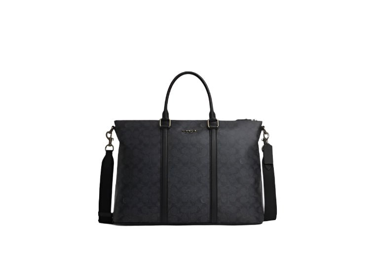 Caleb Work Bag In Signature Canvas - Unmatched Kicks