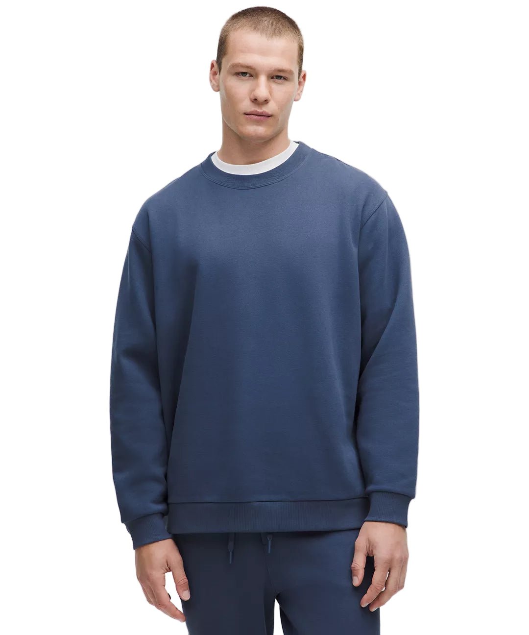 LULULEMON Steady State Crew Blue Twill - Unmatched Kicks