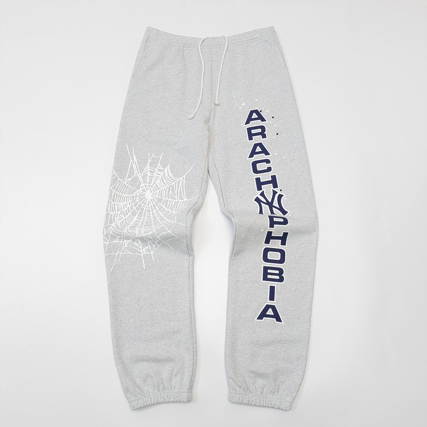 Sp5der Arach NY Phobia Sweatpants Ash Grey - Unmatched Kicks