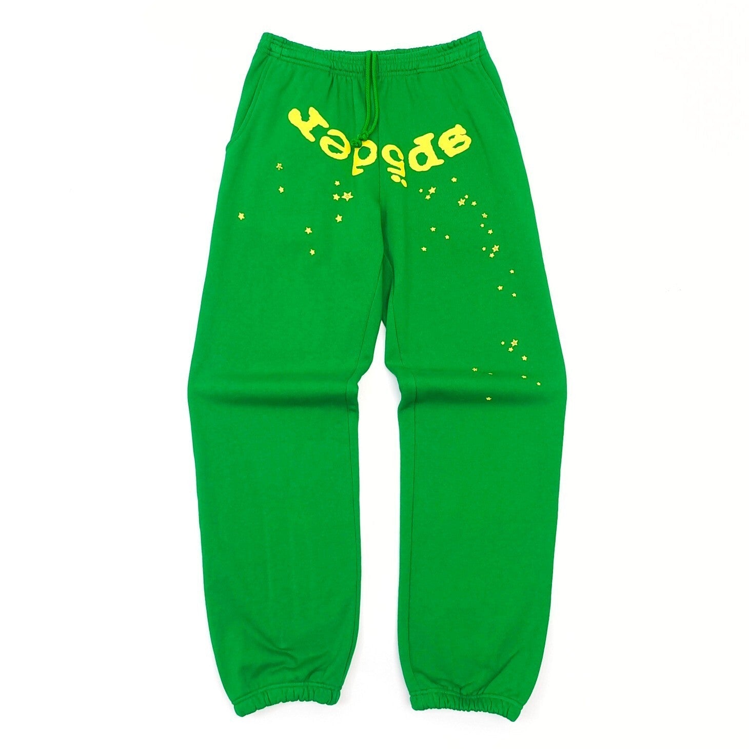 Sp5der Star OG Web V2 Sweatpant Slime Green - Unmatched Kicks